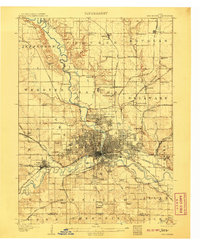 1907 Map of Des Moines, IA — High-Res | Pastmaps